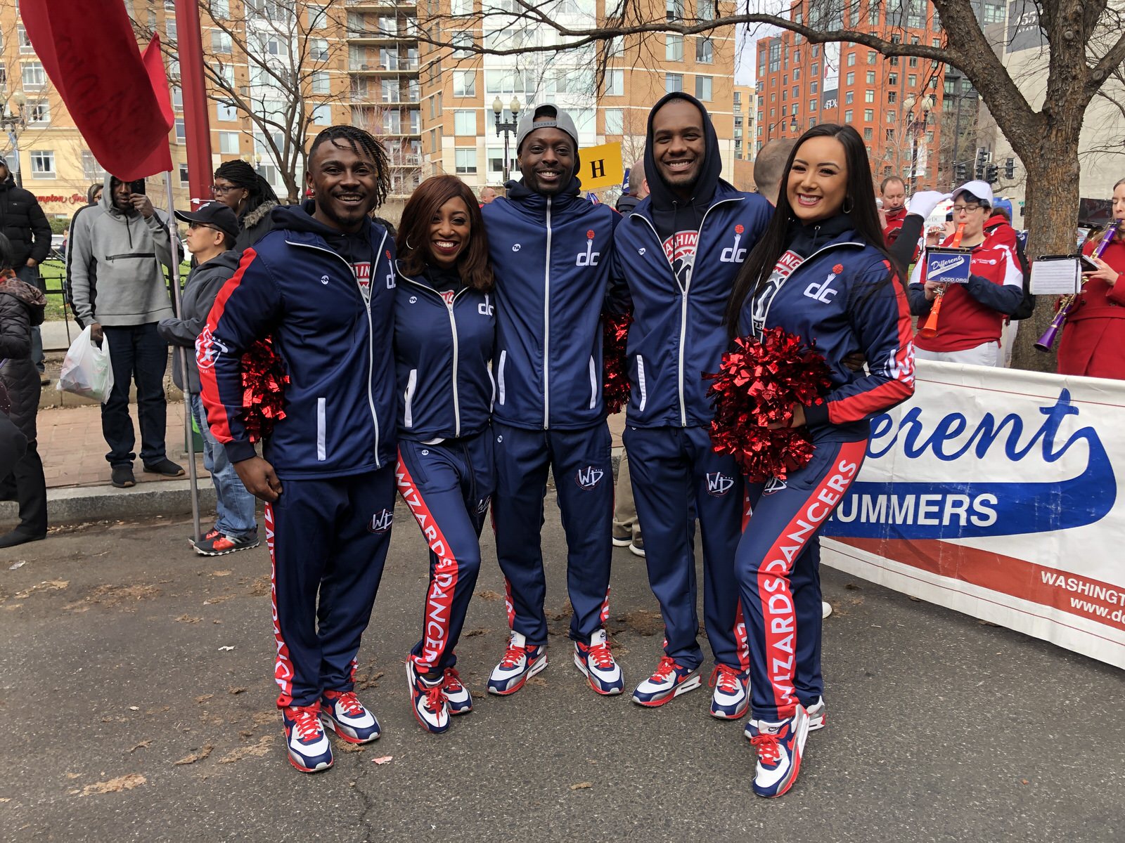 G-Wiz & the Washington Wizards Dance Team - Dc Parade